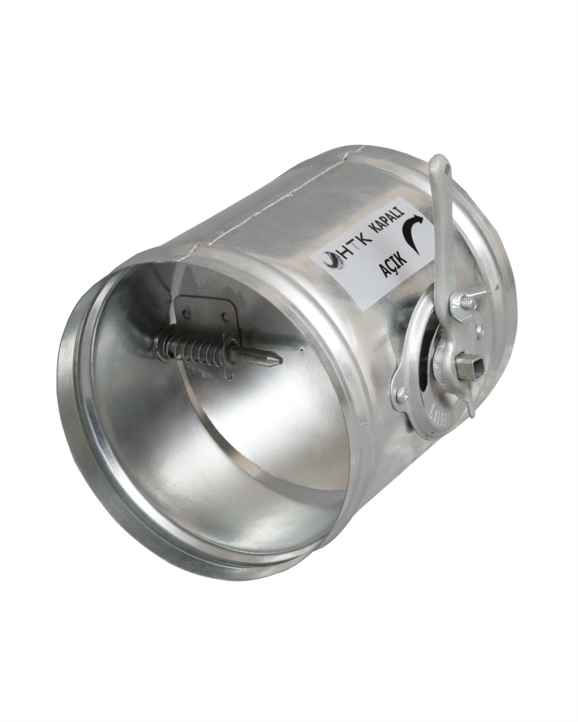 Dairesel Kesitli Hava Damperi HCHD | HTK Menfez